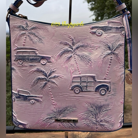 Brahmin | Bags | Nwt Brahmin Katie Htf Pink Copa Cabana Crossbody ...